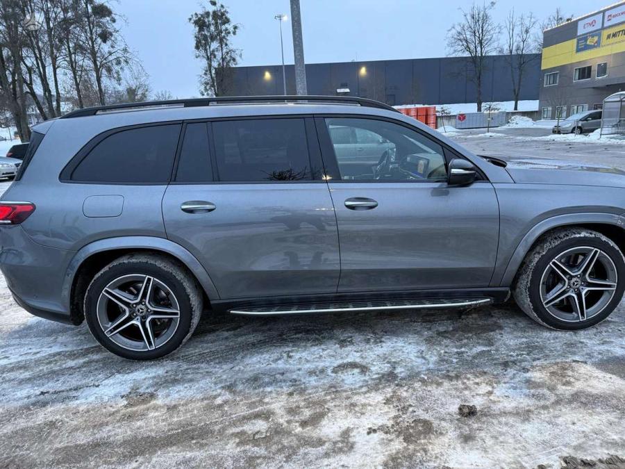 Grey Mercedes-Benz GLS 400 2020 in Alytus, with an engine capacity of 3.00 L and mileage of 94 thousand km for 66900 €, photo 9 on AUTOMOTO.COM.LV