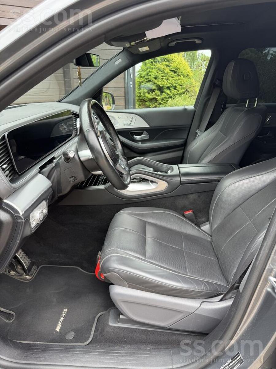 Grey Mercedes-Benz GLS 400 2020 in Riga, with an engine capacity of 3.00 L and mileage of 147 thousand km for 67500 €, photo 10 on AUTOMOTO.COM.LV