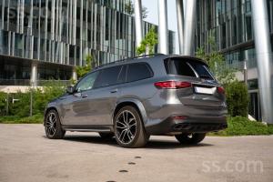 Pelēks Mercedes-Benz GLS 400 2021 Rīga, ar dzinēja tilpumu 3.00 L un nobraukumu 150 tūkst. km par 74900 €, foto 4 vietnē AUTOMOTO.COM.LV