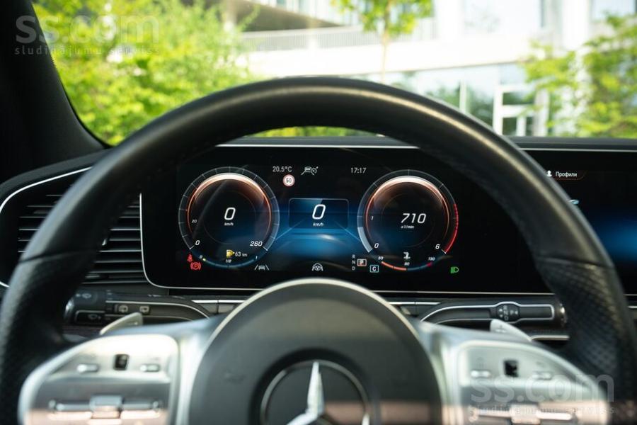 Pelēks Mercedes-Benz GLS 400 2021 Rīga, ar dzinēja tilpumu 3.00 L un nobraukumu 150 tūkst. km par 74900 €, foto 22 vietnē AUTOMOTO.COM.LV