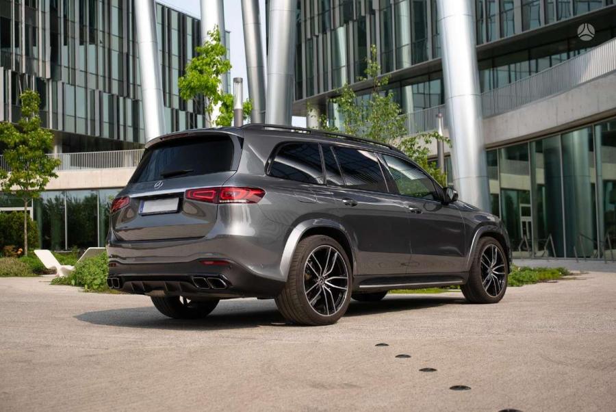 Pelēks Mercedes-Benz GLS 400 2021 Rīga, ar dzinēja tilpumu 2.93 L un nobraukumu 150 tūkst. km par 74900 €, foto 5 vietnē AUTOMOTO.COM.LV