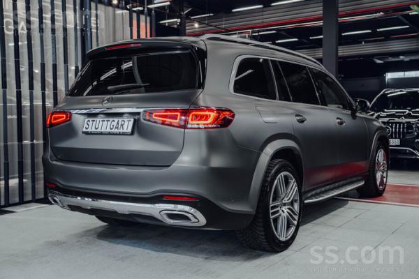 Pelēks Mercedes-Benz GLS 400 2021 Rīga, ar dzinēja tilpumu 3.00 L un nobraukumu 41 tūkst. km par 79500 €, foto 6 vietnē AUTOMOTO.COM.LV