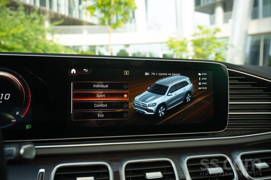 Pelēks Mercedes-Benz GLS 400 2021 Rīga, ar dzinēja tilpumu 3.00 L un nobraukumu 170 tūkst. km par 67777 €, foto 26 vietnē AUTOMOTO.COM.LV