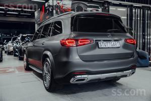 Pelēks Mercedes-Benz GLS 400 2021 Rīga, ar dzinēja tilpumu 3.00 L un nobraukumu 41 tūkst. km par 79500 €, foto 5 vietnē AUTOMOTO.COM.LV