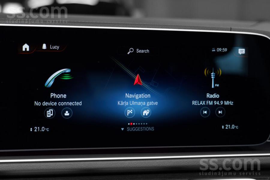 Pelēks Mercedes-Benz GLS 400 2021 Rīga, ar dzinēja tilpumu 3.00 L un nobraukumu 41 tūkst. km par 79500 €, foto 14 vietnē AUTOMOTO.COM.LV