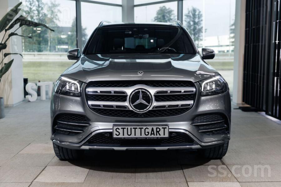 Pelēks Mercedes-Benz GLS 400 2021 Rīga, ar dzinēja tilpumu 3.00 L un nobraukumu 120 tūkst. km par 67000 €, foto 3 vietnē AUTOMOTO.COM.LV