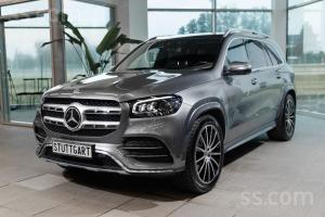 Pelēks Mercedes-Benz GLS 400 2021 Rīga, ar dzinēja tilpumu 3.00 L un nobraukumu 120 tūkst. km par 67000 €, foto 4 vietnē AUTOMOTO.COM.LV