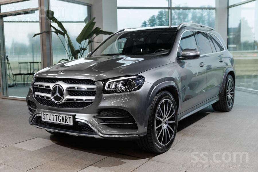 Pelēks Mercedes-Benz GLS 400 2021 Rīga, ar dzinēja tilpumu 3.00 L un nobraukumu 120 tūkst. km par 67000 €, foto 4 vietnē AUTOMOTO.COM.LV