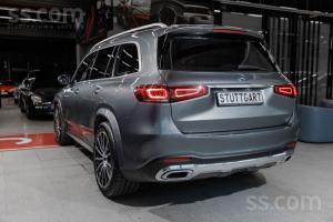 Pelēks Mercedes-Benz GLS 400 2021 Rīga, ar dzinēja tilpumu 3.00 L un nobraukumu 120 tūkst. km par 67000 €, foto 5 vietnē AUTOMOTO.COM.LV