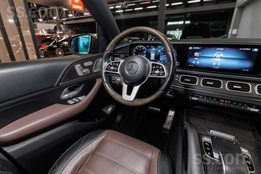 Pelēks Mercedes-Benz GLS 400 2021 Rīga, ar dzinēja tilpumu 3.00 L un nobraukumu 120 tūkst. km par 67000 €, foto 11 vietnē AUTOMOTO.COM.LV