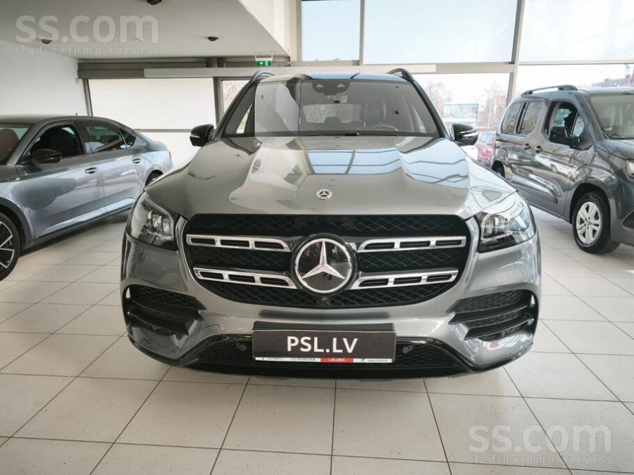 Pelēks Mercedes-Benz GLS 400 2023 Rīga, ar dzinēja tilpumu 3.00 L un nobraukumu 42 tūkst. km par 82500 €, foto 6 vietnē AUTOMOTO.COM.LV