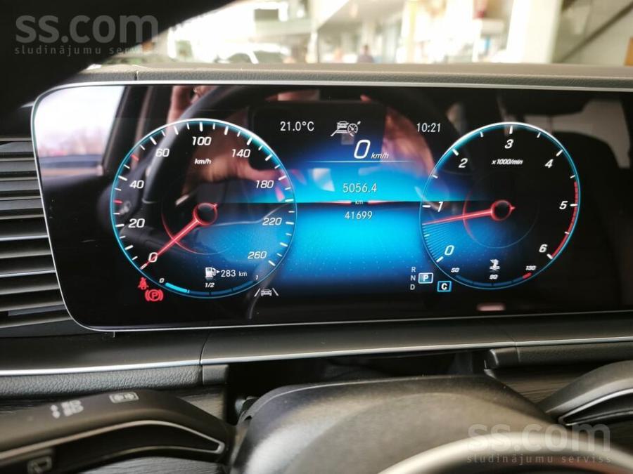 Pelēks Mercedes-Benz GLS 400 2023 Rīga, ar dzinēja tilpumu 3.00 L un nobraukumu 42 tūkst. km par 82500 €, foto 20 vietnē AUTOMOTO.COM.LV