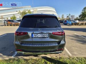 Pelēks Mercedes-Benz GLS 400 2022 Rīga, ar dzinēja tilpumu 3.00 L un nobraukumu 133 tūkst. km par 74900 €, foto 5 vietnē AUTOMOTO.COM.LV