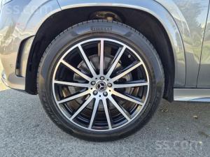Pelēks Mercedes-Benz GLS 400 2022 Rīga, ar dzinēja tilpumu 3.00 L un nobraukumu 133 tūkst. km par 74900 €, foto 6 vietnē AUTOMOTO.COM.LV