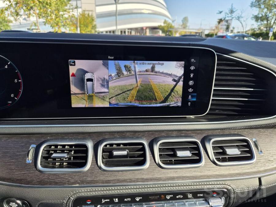 Pelēks Mercedes-Benz GLS 400 2022 Rīga, ar dzinēja tilpumu 3.00 L un nobraukumu 133 tūkst. km par 74900 €, foto 10 vietnē AUTOMOTO.COM.LV
