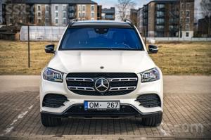 Balts Mercedes-Benz GLS 400 2020 Rīga, ar dzinēja tilpumu 3.00 L un nobraukumu 134 tūkst. km par 59990 €, foto 3 vietnē AUTOMOTO.COM.LV