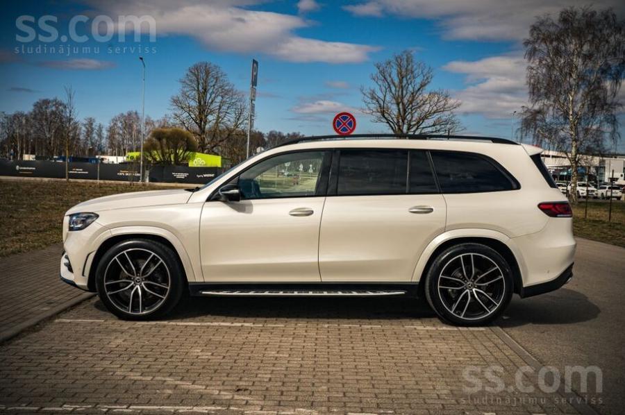 Balts Mercedes-Benz GLS 400 2020 Rīga, ar dzinēja tilpumu 3.00 L un nobraukumu 134 tūkst. km par 59990 €, foto 8 vietnē AUTOMOTO.COM.LV