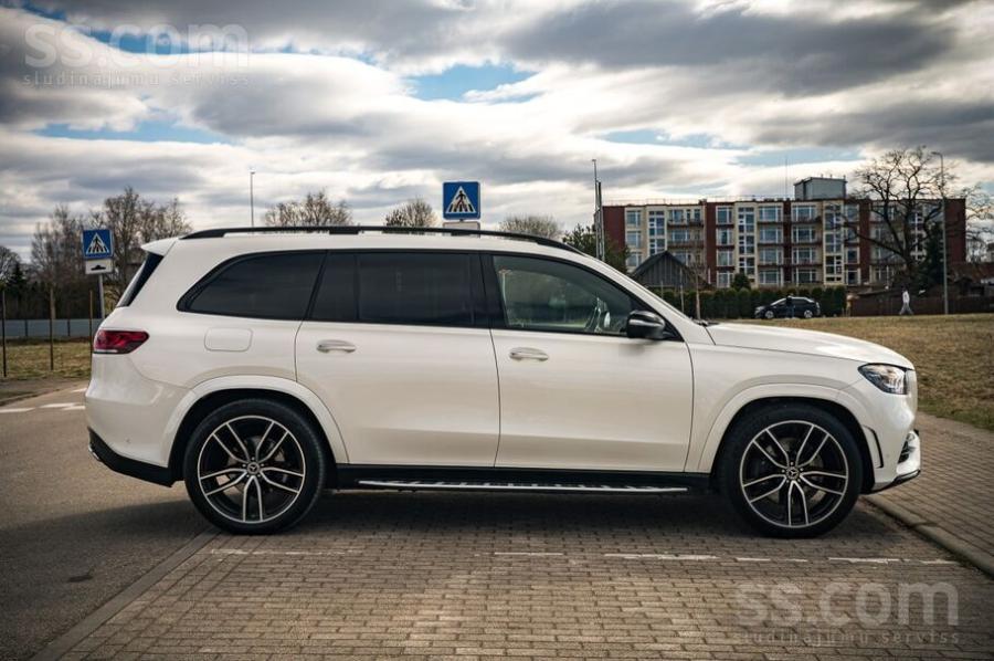Balts Mercedes-Benz GLS 400 2020 Rīga, ar dzinēja tilpumu 3.00 L un nobraukumu 134 tūkst. km par 59990 €, foto 9 vietnē AUTOMOTO.COM.LV