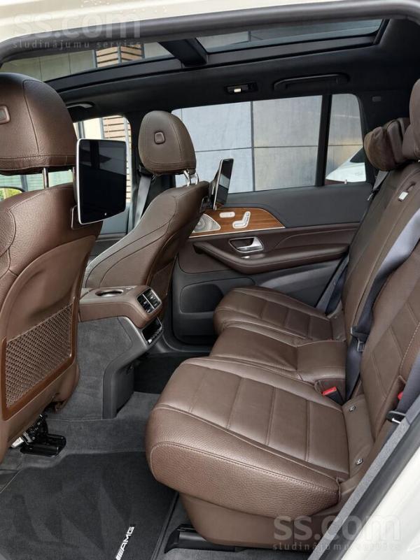 Balts Mercedes-Benz GLS 400 2020 Rīga, ar dzinēja tilpumu 4.00 L un nobraukumu 163 tūkst. km par 53000 €, foto 6 vietnē AUTOMOTO.COM.LV