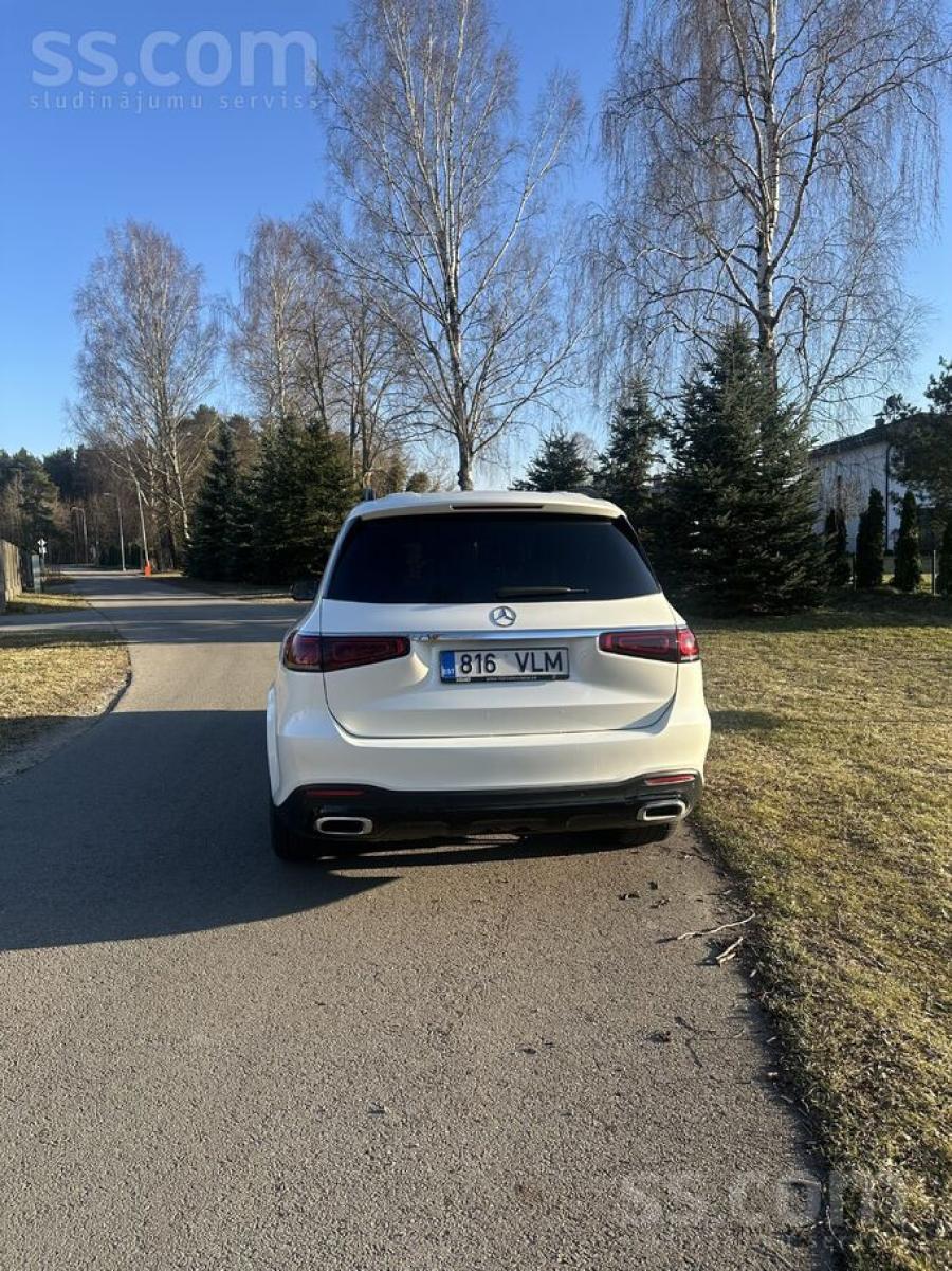 Balts Mercedes-Benz GLS 400 2022 Rīga, ar dzinēja tilpumu 3.00 L un nobraukumu 81 tūkst. km par 85000 €, foto 5 vietnē AUTOMOTO.COM.LV