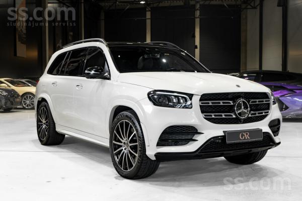 Balts Mercedes-Benz GLS 400 2022 Rīga, ar dzinēja tilpumu 3.00 L un nobraukumu 89 tūkst. km par 65000 €, foto 4 vietnē AUTOMOTO.COM.LV