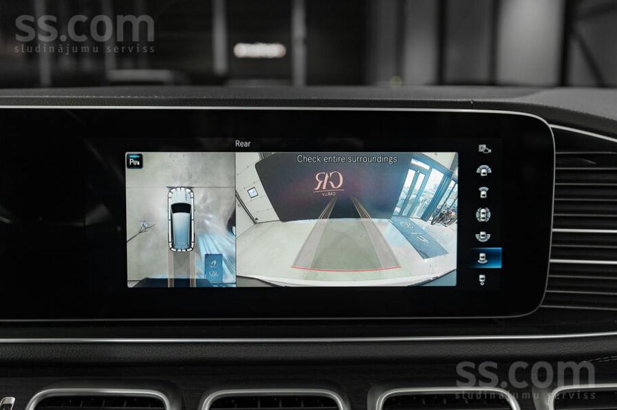 Белый Мерседес ГЛС 400 2022 в Рига, объемом двигателя 3.00 л и пробегом 89 тыс. км за 65000 €, фото 26 на AUTOMOTO.COM.LV
