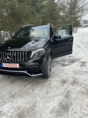 Melns Mercedes-Benz GLS 450 2017 Viļņa, ar dzinēja tilpumu 3.00 L un nobraukumu 168 tūkst. km par 28888 €, foto 8 vietnē AUTOMOTO.COM.LV