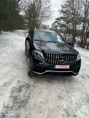 Melns Mercedes-Benz GLS 450 2017 Viļņa, ar dzinēja tilpumu 3.00 L un nobraukumu 168 tūkst. km par 28888 €, foto 9 vietnē AUTOMOTO.COM.LV