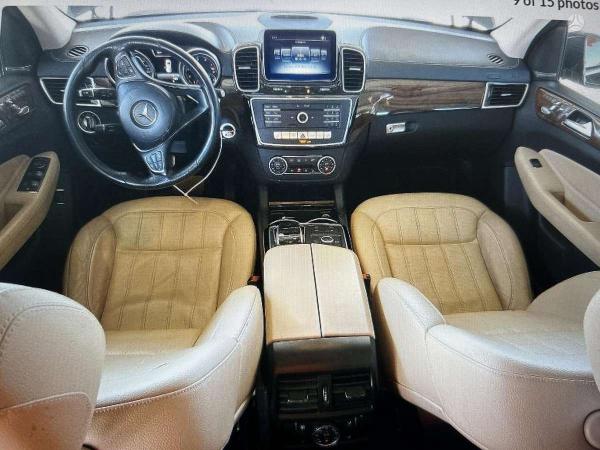 Black Mercedes-Benz GLS 450 2017 in Klaipeda, with an engine capacity of 3.00 L and mileage of 205 thousand km for 19750 €, photo 6 on AUTOMOTO.COM.LV