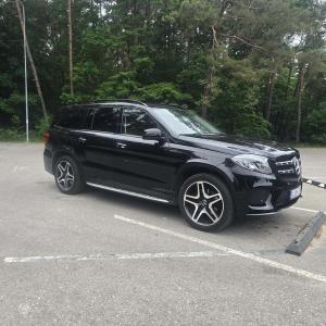 Melns Mercedes-Benz GLS 450 2017 Klaipėda, ar dzinēja tilpumu 3.00 L un nobraukumu 129 tūkst. km par 26500 €, foto 4 vietnē AUTOMOTO.COM.LV