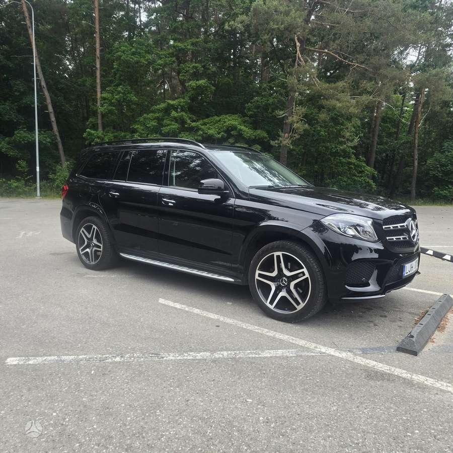 Melns Mercedes-Benz GLS 450 2017 Klaipėda, ar dzinēja tilpumu 3.00 L un nobraukumu 129 tūkst. km par 26500 €, foto 4 vietnē AUTOMOTO.COM.LV