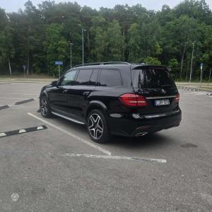 Melns Mercedes-Benz GLS 450 2017 Klaipėda, ar dzinēja tilpumu 3.00 L un nobraukumu 129 tūkst. km par 26500 €, foto 5 vietnē AUTOMOTO.COM.LV