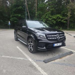 Melns Mercedes-Benz GLS 450 2017 Klaipėda, ar dzinēja tilpumu 3.00 L un nobraukumu 129 tūkst. km par 26500 €, foto 6 vietnē AUTOMOTO.COM.LV