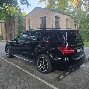 Melns Mercedes-Benz GLS 450 2017 Klaipėda, ar dzinēja tilpumu 3.00 L un nobraukumu 129 tūkst. km par 26500 €, foto 11 vietnē AUTOMOTO.COM.LV