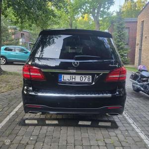Melns Mercedes-Benz GLS 450 2017 Klaipėda, ar dzinēja tilpumu 3.00 L un nobraukumu 129 tūkst. km par 26500 €, foto 12 vietnē AUTOMOTO.COM.LV