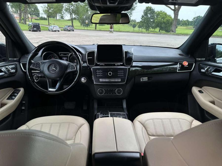 Melns Mercedes-Benz GLS 450 2017 Kauņa, ar dzinēja tilpumu 3.00 L un nobraukumu 159 tūkst. km par 25900 €, foto 12 vietnē AUTOMOTO.COM.LV