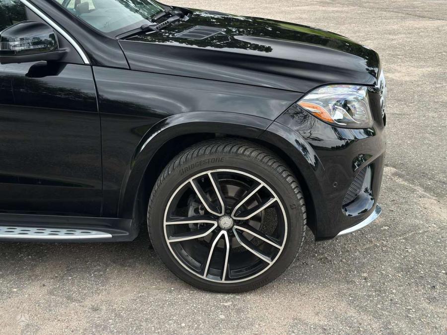 Melns Mercedes-Benz GLS 450 2017 Kauņa, ar dzinēja tilpumu 3.00 L un nobraukumu 159 tūkst. km par 25900 €, foto 14 vietnē AUTOMOTO.COM.LV