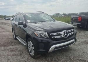 Melns Mercedes-Benz GLS 450 2017 Ukmergė, ar dzinēja tilpumu 3.00 L un nobraukumu 256 tūkst. km par 10900 €, foto  vietnē AUTOMOTO.COM.LV