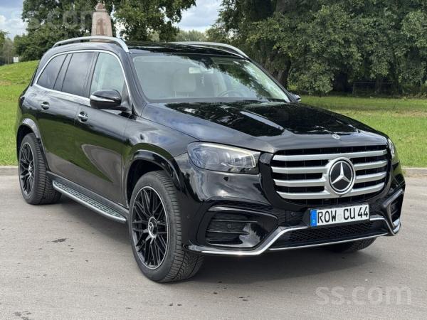 Черный Мерседес GLS 450 2019 в Рига, объемом двигателя 3.00 л и пробегом 0 тыс. км за 56450 €, фото 3 на AUTOMOTO.COM.LV