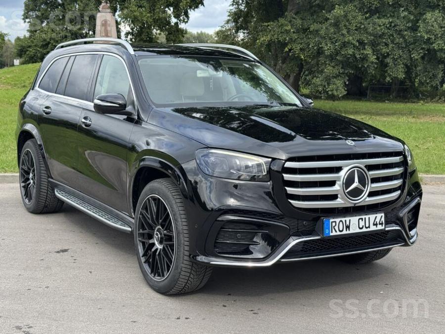 Черный Мерседес GLS 450 2019 в Рига, объемом двигателя 3.00 л и пробегом 0 тыс. км за 56450 €, фото 3 на AUTOMOTO.COM.LV