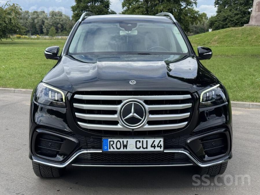 Черный Мерседес GLS 450 2019 в Рига, объемом двигателя 3.00 л и пробегом 0 тыс. км за 56450 €, фото 4 на AUTOMOTO.COM.LV