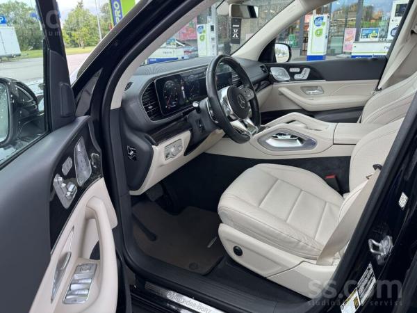 Черный Мерседес GLS 450 2019 в Рига, объемом двигателя 3.00 л и пробегом 0 тыс. км за 56450 €, фото 7 на AUTOMOTO.COM.LV