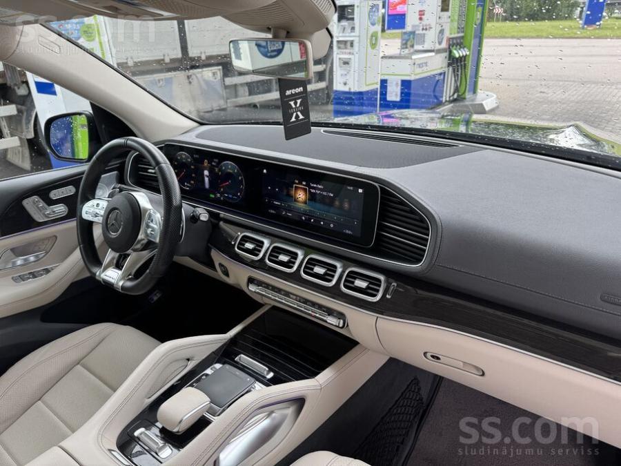 Черный Мерседес GLS 450 2019 в Рига, объемом двигателя 3.00 л и пробегом 0 тыс. км за 56450 €, фото 10 на AUTOMOTO.COM.LV