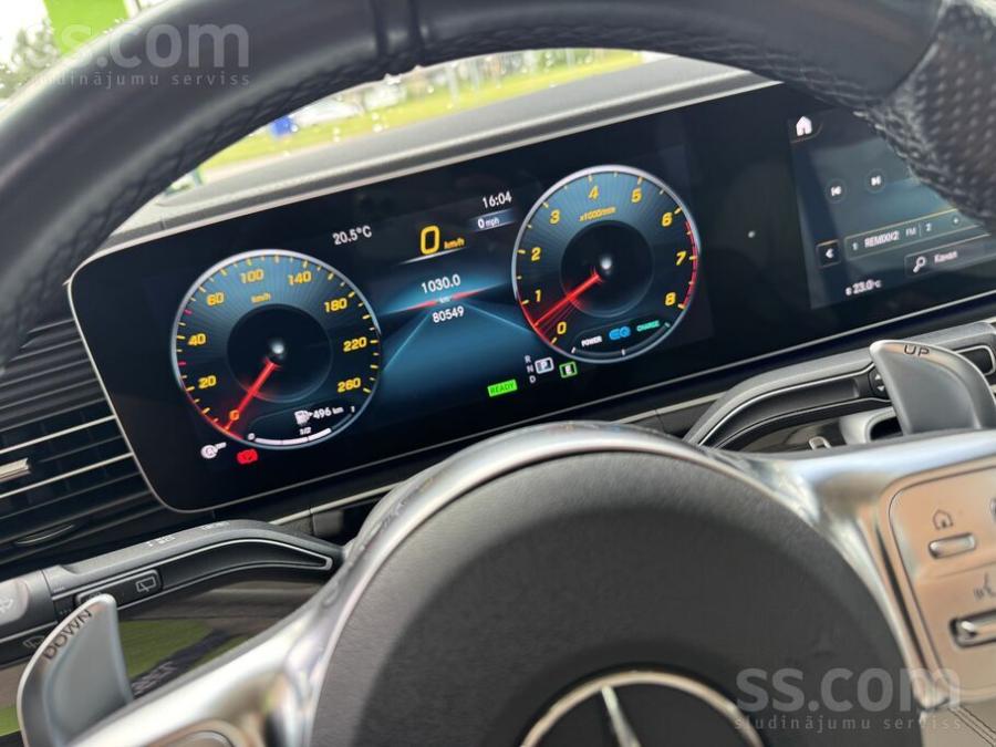 Черный Мерседес GLS 450 2019 в Рига, объемом двигателя 3.00 л и пробегом 0 тыс. км за 56450 €, фото 20 на AUTOMOTO.COM.LV