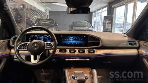 Melns Mercedes-Benz GLS 450 2020 Rīga, ar dzinēja tilpumu 3.00 L un nobraukumu 86 tūkst. km par 59990 €, foto 19 vietnē AUTOMOTO.COM.LV
