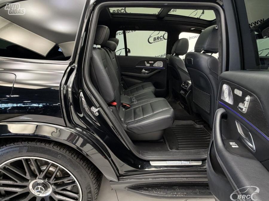 Melns Mercedes-Benz GLS 450 2020 Avižieniai, ar dzinēja tilpumu 3.00 L un nobraukumu 89 tūkst. km par 67000 €, foto 10 vietnē AUTOMOTO.COM.LV