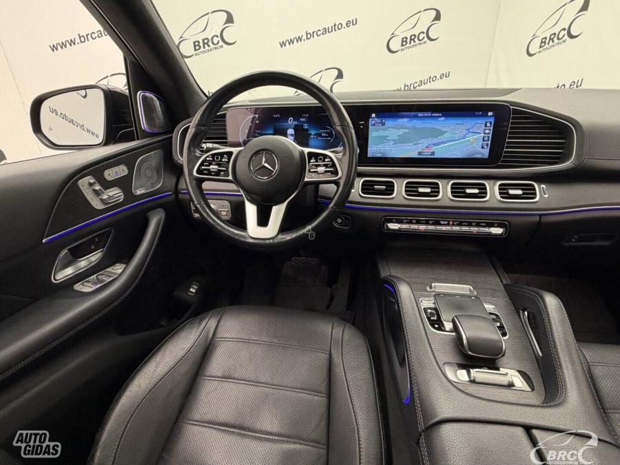 Melns Mercedes-Benz GLS 450 2020 Avižieniai, ar dzinēja tilpumu 3.00 L un nobraukumu 89 tūkst. km par 67000 €, foto 17 vietnē AUTOMOTO.COM.LV