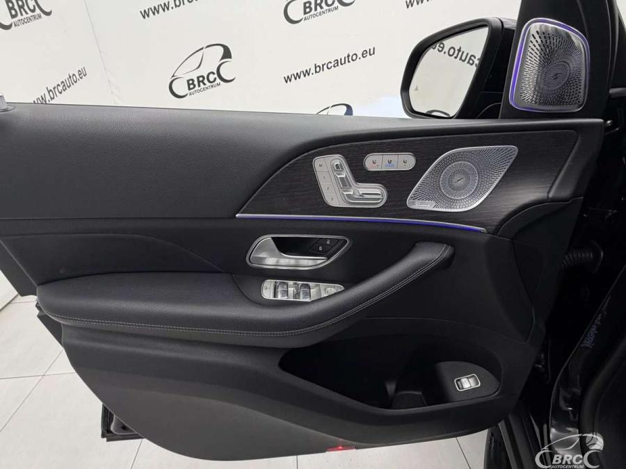 Black Mercedes-Benz GLS 450 2020 in Vilnius, with an engine capacity of 3.00 L and mileage of 89 thousand km for 63500 €, photo 25 on AUTOMOTO.COM.LV