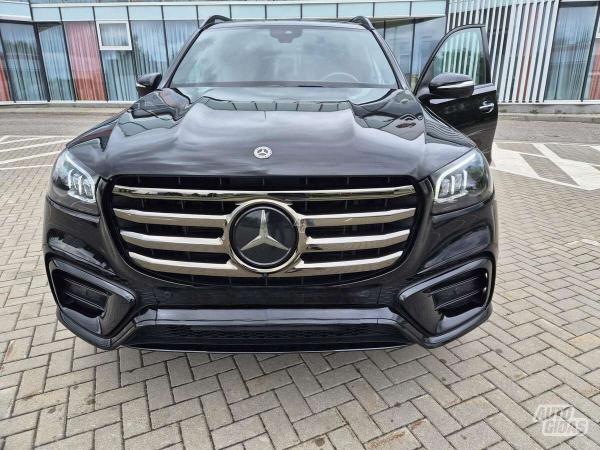 Черный Мерседес GLS 450 2020 в Аукштейи Русокай, объемом двигателя 3.00 л и пробегом 76 тыс. км за 68000 €, фото 1 на AUTOMOTO.COM.LV