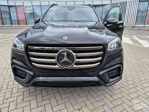 Черный Мерседес GLS 450 2020 в Аукштейи Русокай, объемом двигателя 3.00 л и пробегом 76 тыс. км за 68000 €, фото  на AUTOMOTO.COM.LV